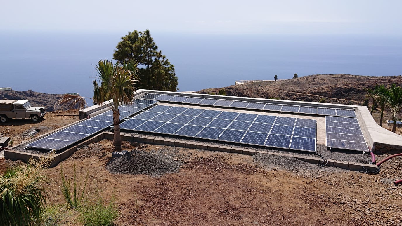 New installation with renewable energies on the island of La Palma ...